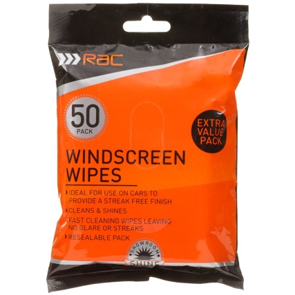 RAC Windscreen Wipes 50 Pack | Bridgewater Windscreens